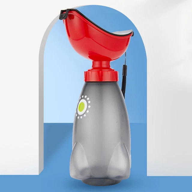 600ML URINAL PEE Funnel Urinals Incontinence Bottles Unisex Hurry ...