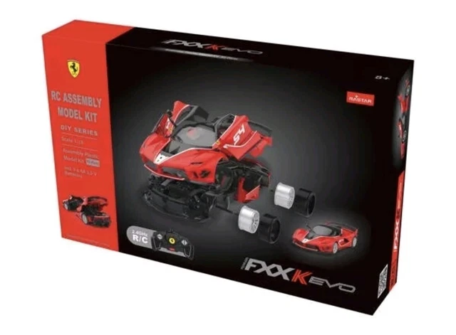 FERRARI MODEL KIT Self Assembly FXXK Evo Remote Control Sports Car 1 : ...