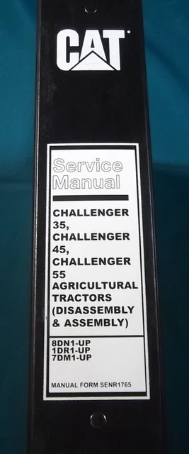 CAT CATERPILLAR CHALLENGER 35 45 55 Tractor Service Shop Repair Manual ...