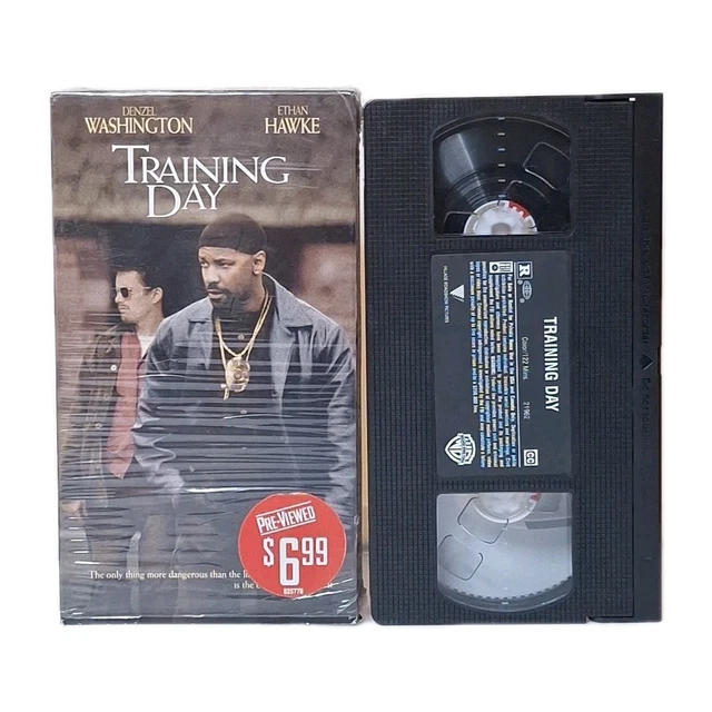 TRAINING DAY VHS 2002 Tested VG OOP Fast Shipping £4.43 - PicClick UK