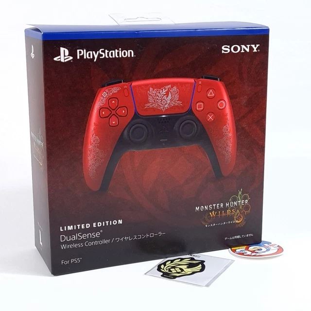 DUALSENSE WIRELESS CONTROLLER PS5 (Monster Hunter Wilds Limited Edition ...