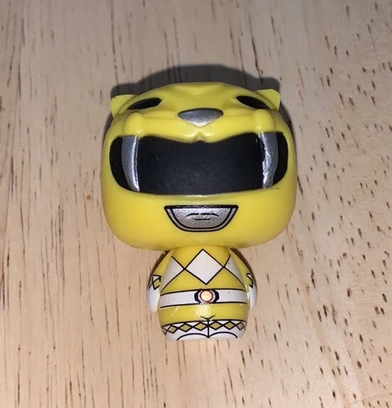 FUNKO PINT SIZE Heroes Yellow Ranger Mighty Morphin Power Rangers Mini ...