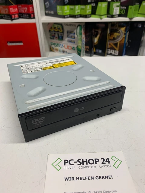 LG GDR-H30N 16X DVD±ROM 52x CD±ROM Laufwerk IDE ATAPI PATA Schwarze EUR ...