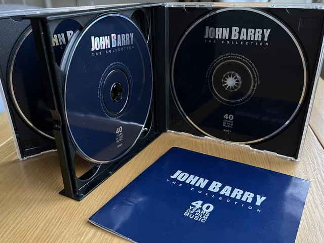 JOHN BARRY ‘THE Collection’ 40 Years of Film Music, Silva Screen, 4 x ...