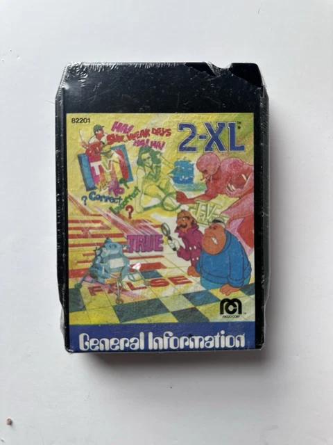 VINTAGE 1978 MEGO Corp General Information 8 Track Cartridge 2XL Robot ...
