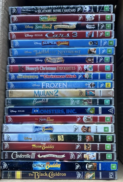 WALT DISNEY MOVIES Bundle Bulk Lot 20!DVDs - Good Condition - Fast Post ...