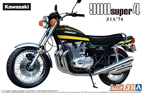 MODÈLE PLASTIQUE AOSHIMA 1/12 The Bike Series n°31 Kawasaki Z1A 900 SUPER4... EUR 80,89 ...