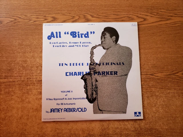 1976 EXCELLENT JAMEY Aebersold-All "Bird"-10 BeBop Orig.-CHARLIE ...