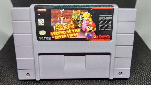 SUPER MARIO RPG: Legend of the Seven Stars (Super Nintendo SNES, 1996 ...