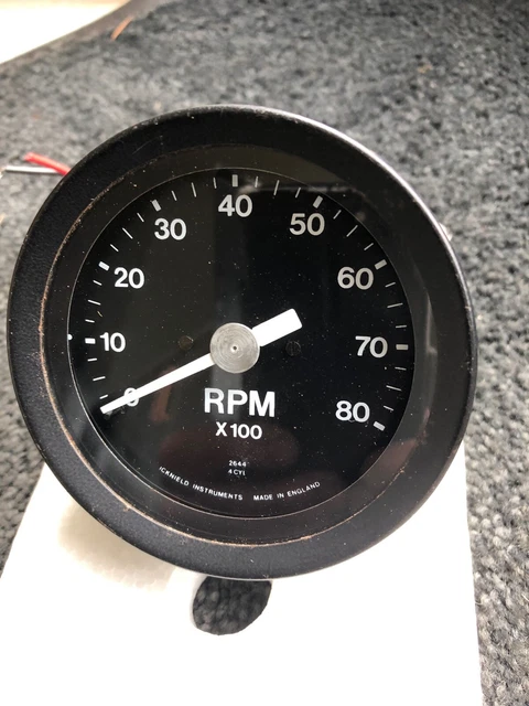 CLASSIC CAR REVCOUNTER Icknield instruments Yazaki tachometer . £48.00 ...