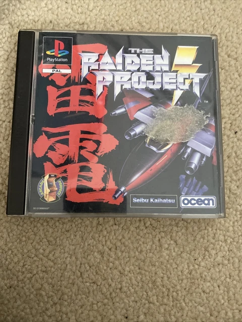 THE RAIDEN PROJECT PS1 (COMPLETE) Sony Playstation VERY RARE black ...