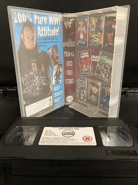 (WWE) WWF UNFORGIVEN 2000 VHS PAL *RARE* The Undertaker Stone Cold ...