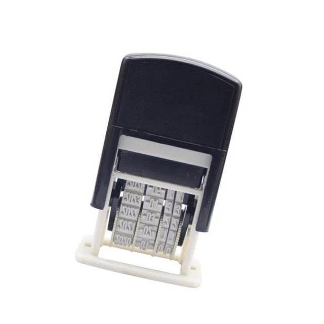 ADJUSTABLE OFFICE STAMP Plastic Date Stamp Number Stamp Dater Stamp ...
