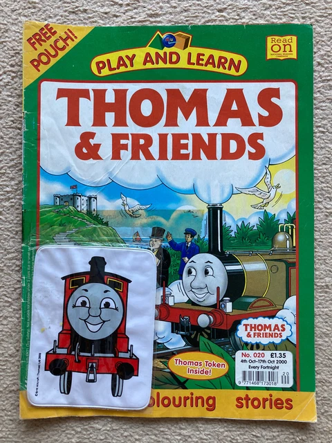 THOMAS THE TANK Engine Play and Learn Issue 20 From 2000 With Poster £5 ...