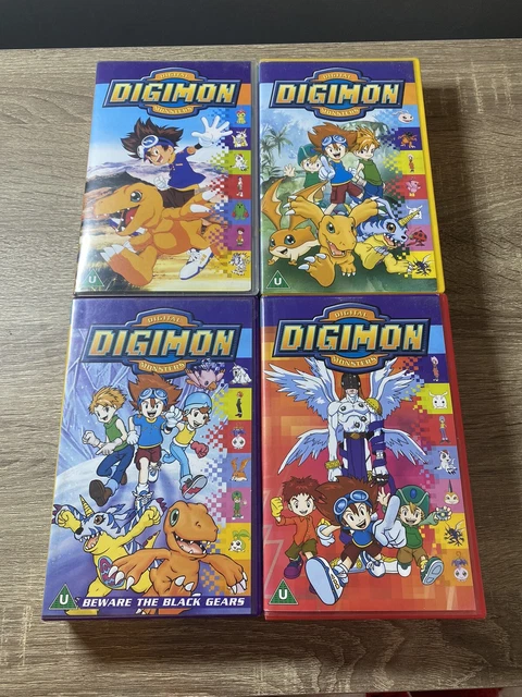 DIGIMON DIGITAL MONSTERS Volume 1 2000 PAL VHS Video Tape £19.99 ...