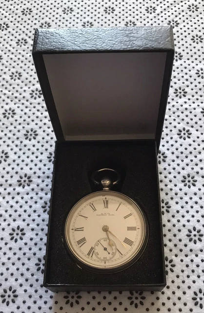1890 A.W CO.-WALTHAM MARK SILVER POCKET WATCH-STAMPED BIRMINGHAM-FULLY ...