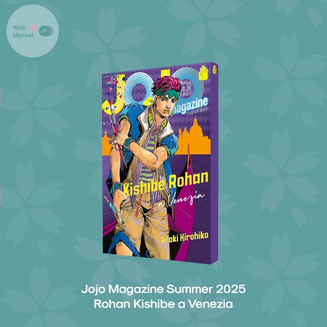 JOJO MAGAZINE SUMMER 2025 Jojo's Bizarre Adventure Rohan Kishibe Japanese Manga EUR 26,90 ...