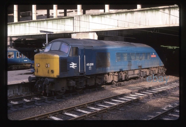ORIGINAL 35MM SLIDE - Class 45/0 -45006 at Birmingham w/ 13:21 ...