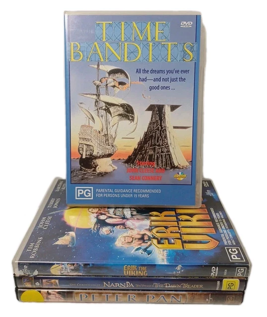 TIME BANDITS PETER Pan Narnia Erik The Viking DVD Bundle Deal $24.95 ...
