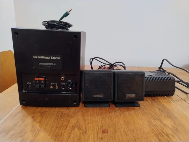 CAMBRIDGE SOUNDWORKS DIGITAL CSW250 Sound/Speaker System (Black) £57.09 ...