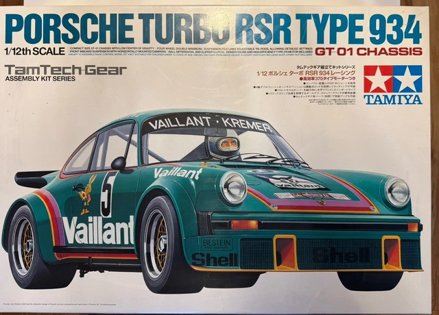 TAMIYA 57101 1/12 Porsche Turbo RSR 934 - GT-01 £200.00 - PicClick UK