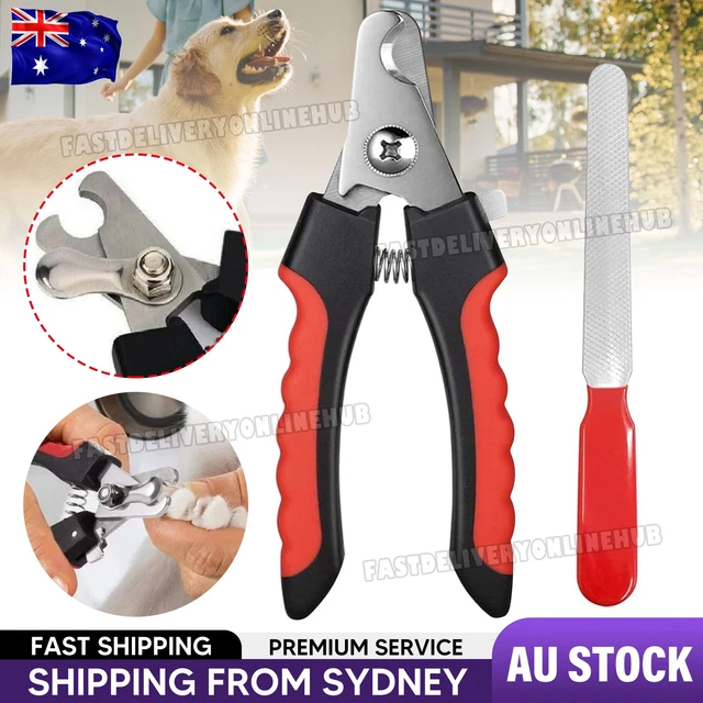 PET DOG/CAT NAIL Clippers Professional Toe Cutter Trimmer Grooming ...