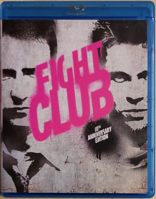 FIGHT CLUB BLU-RAY 1999 20th Century Fox Action Thriller Movie Film £5. ...