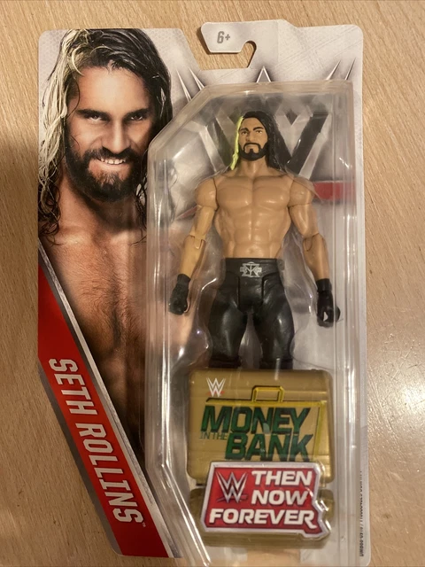 MATTEL WWE SETH rollins then now forever basic action figure new sealed mitb EUR 4,71 - PicClick DE