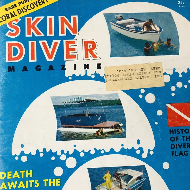 SKIN DIVER MAGAZINE JUNE 1967 w/ LLOYD BRIDGES COVER- GREAT ARTICLES ...