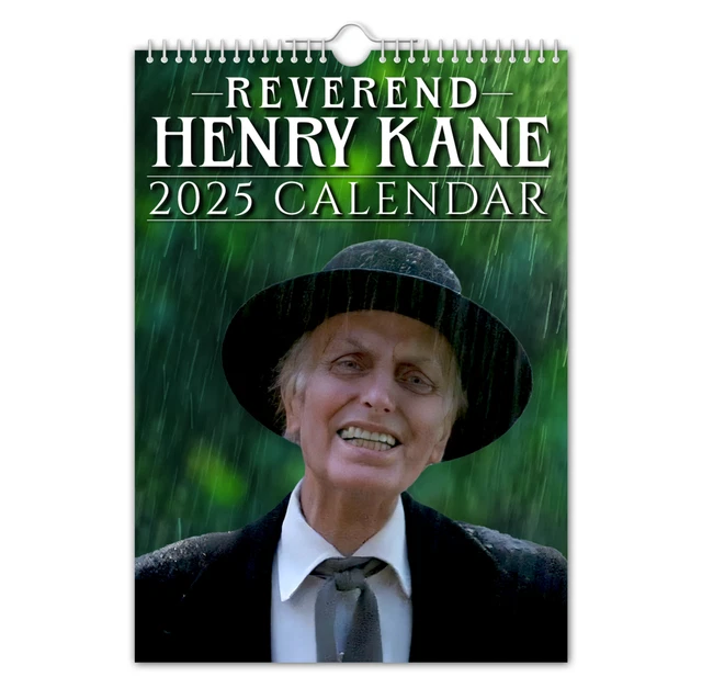 2025 CALENDAR - Reverend Henry Kane / Poltergeist - Christmas ...