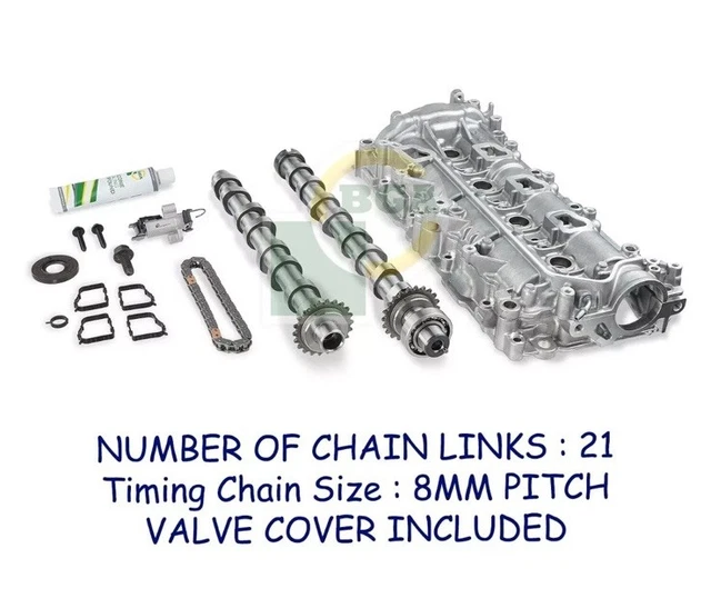 CITROEN PEUGEOT CAMSHAFT Housing Timing Chain Kit Dv5 1.5 Hdi 8Mm Bga ...