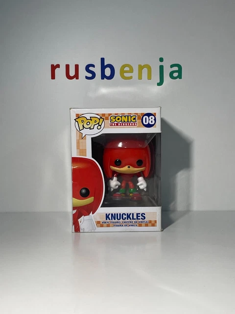 FUNKO POP! GAMES Sonic the Hedgehog Knuckles #08 BAD BOX DAMAGE EUR 152 ...