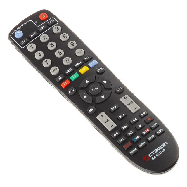 TÉLÉCOMMANDE ORIGINALE OCTAGON SX RCU 03 Pour SF8008 4K UHD Récepteur ...
