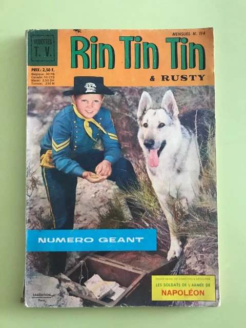 BD RÉCIT COMPLET Rintintin et Rusty n°114 EUR 2,00 - PicClick FR