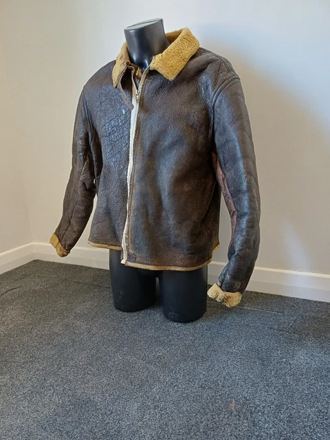 ORIGINAL WW2 USAAF Flying Jacket type D1 with history *8th AIR FORCE ...