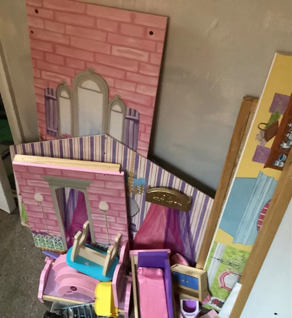 DOLLS HOUSE AS been dismantled as need space £16.15 - PicClick UK