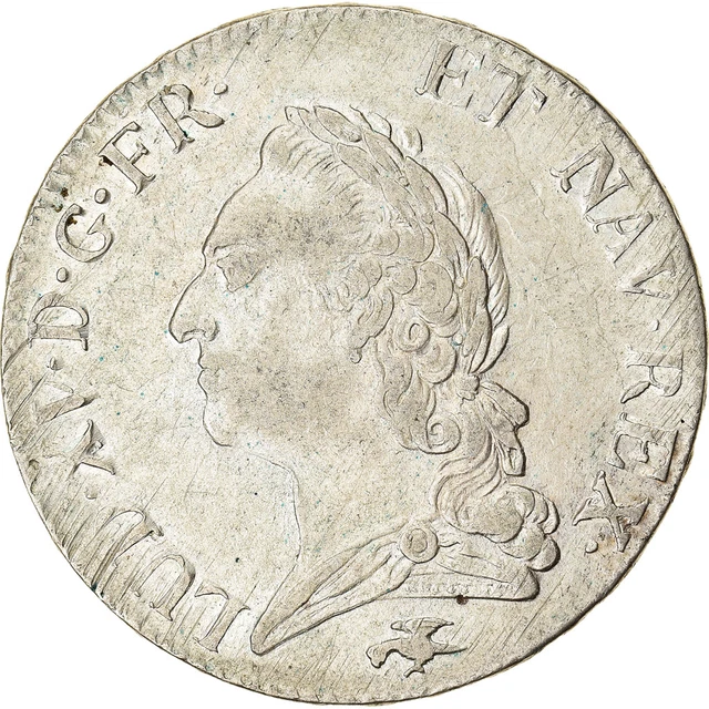 FRANCE, LOUIS XV, Ecu, Écu à la vieille tête, 1774, Lyon, "Collection ...
