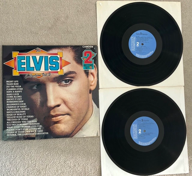 ELVIS PRESLEY Collection Vol.3 Camden Vinyl Records - England - PDA 054 ...