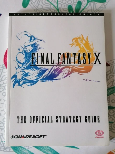 OFFICIAL STRATEGY GUIDE Final Fantasy X FFX PS2 UK EUR 20,00 - PicClick FR
