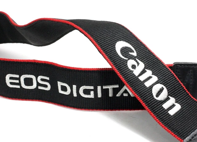 CANON EOS DIGITAL Camera Neck Strap For Rebel DSLR 1D 5D 7D & More From ...