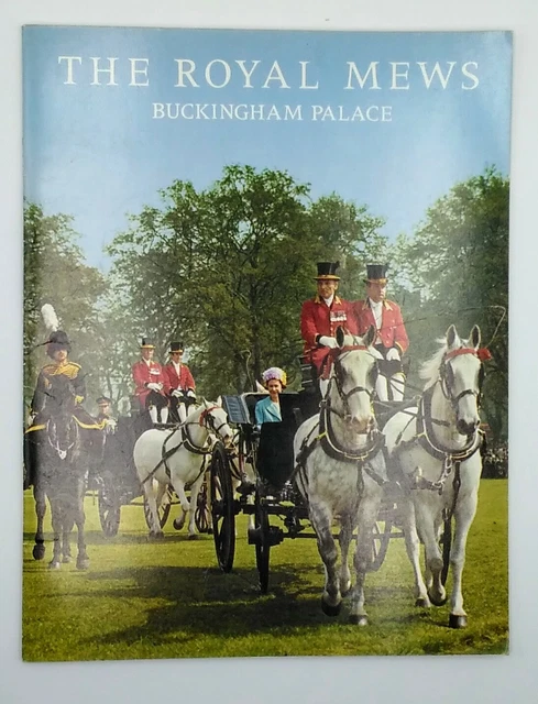 RARE VINTAGE THE Royal Mews at Buckingham Palace Booklet £5.99 ...