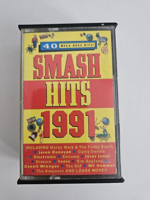 SMASH HITS 1991 Double Cassette please read description £4.36 - PicClick UK