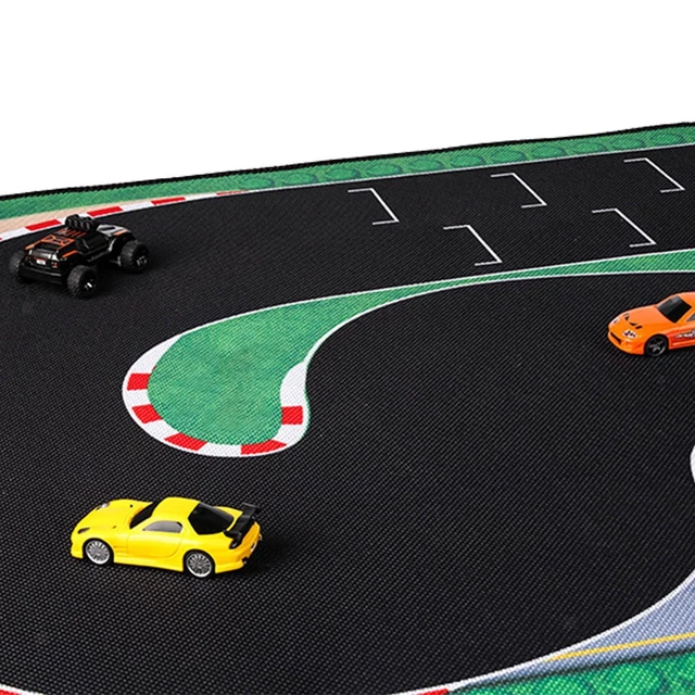 1:76 RC CAR Race Track Mat Lightweight Durability Rubber for C75 C64 ...