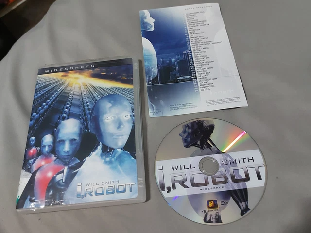 I, ROBOT (DVD, 2004) Sci-fi, Will Smith, Bridget Moynahan $1.00 ...