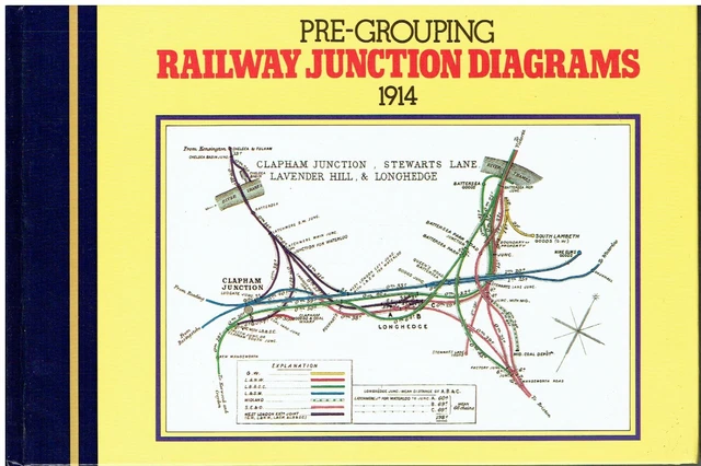 PRE LMS/LNER/GWR/SR 1914 Grouping : Selection Of Railway Junction ...
