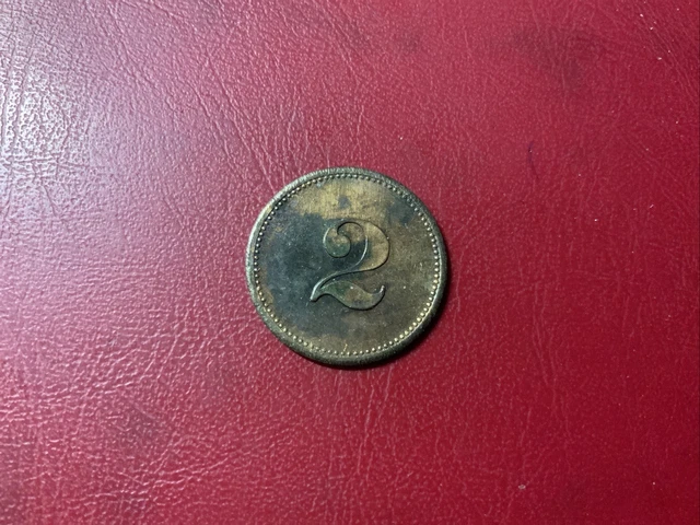 ASCHERBACH, BERNH. HELMRICH Marke zu 2 Pfennig (3) EUR 1,99 - PicClick DE