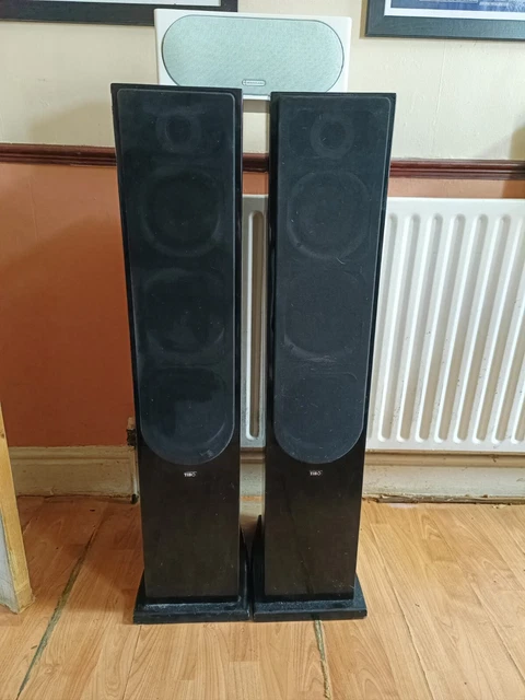 2 TIBO TI430 Loudspeakers + 1 Monitor Audio Radius 200 Centre Speaker £ ...