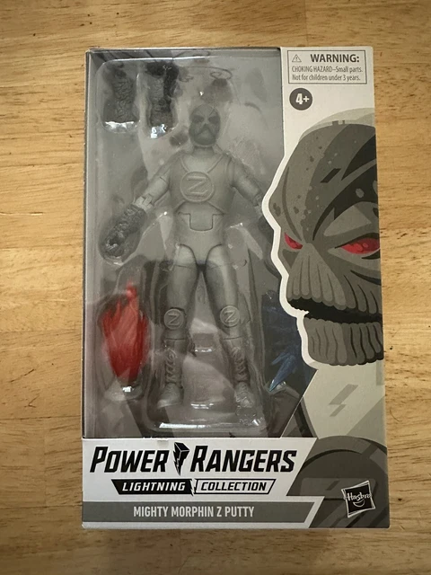 Z PUTTY MIGHTY Morphin Power Rangers Lightning Collection Action Figure ...