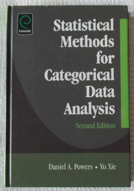 STATISTICAL METHODS FOR Categorical Data Analysis (2nd ed) Like New £68 ...