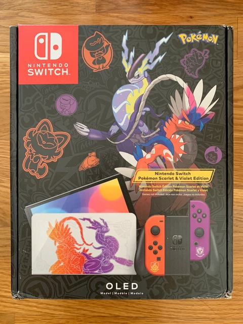 NINTENDO SWITCH - OLED Model: Pokemon Scarlet and Violet Edition £364. ...